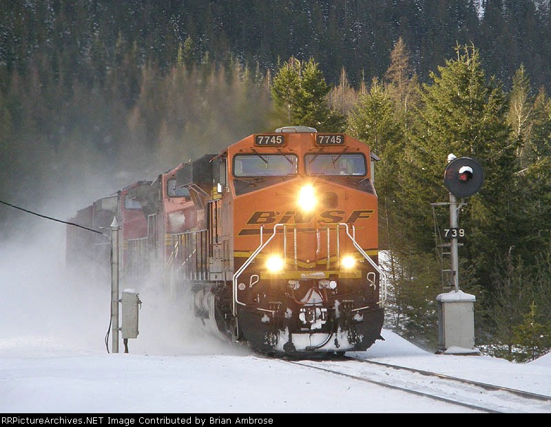BNSF 7745 East